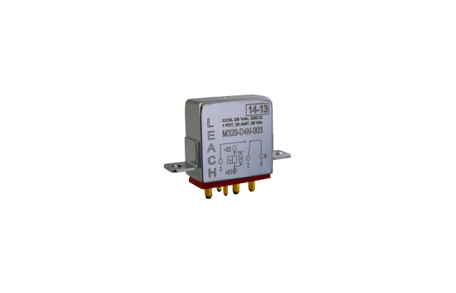 M320 Hermetically Sealed Relay | Leach International