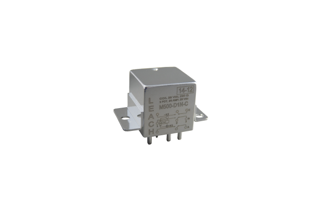 M500 Hermetically Sealed Relay | Leach International