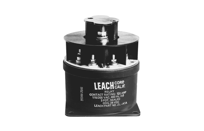 ZG - 145A / 115VAC-400Hz / 3PDT / AUX - Leach international Europe